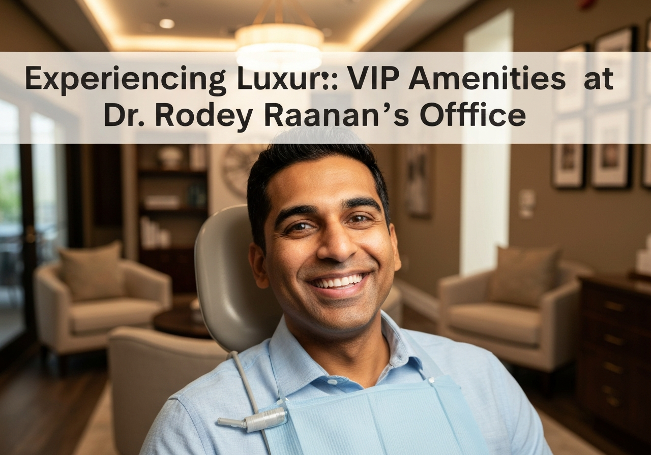 Experiencing Luxury: VIP Amenities at Dr. Rodney Raanan's Office